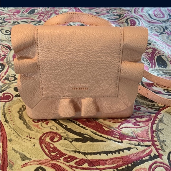 Bags | Brand New Ted Baker Light Pink Purse Backpack | Poshmark